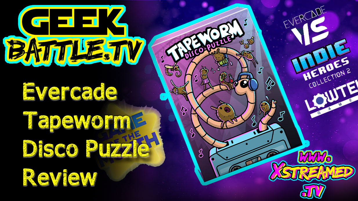 Gaming Review Tapeworm Disco Puzzle – Evercade/NES/Dreamcast Game ...